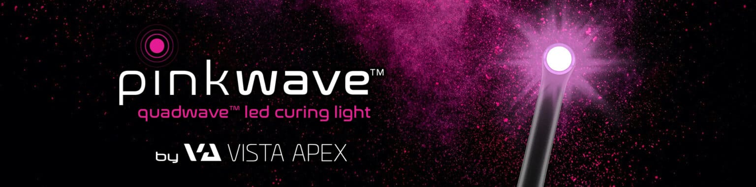 PinkWave™ QuadWave™ LED Curing Light – Vista Apex